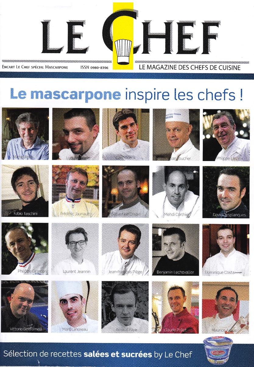 Magazine Le Chef et les recette de Chefs - Inspire Conseil